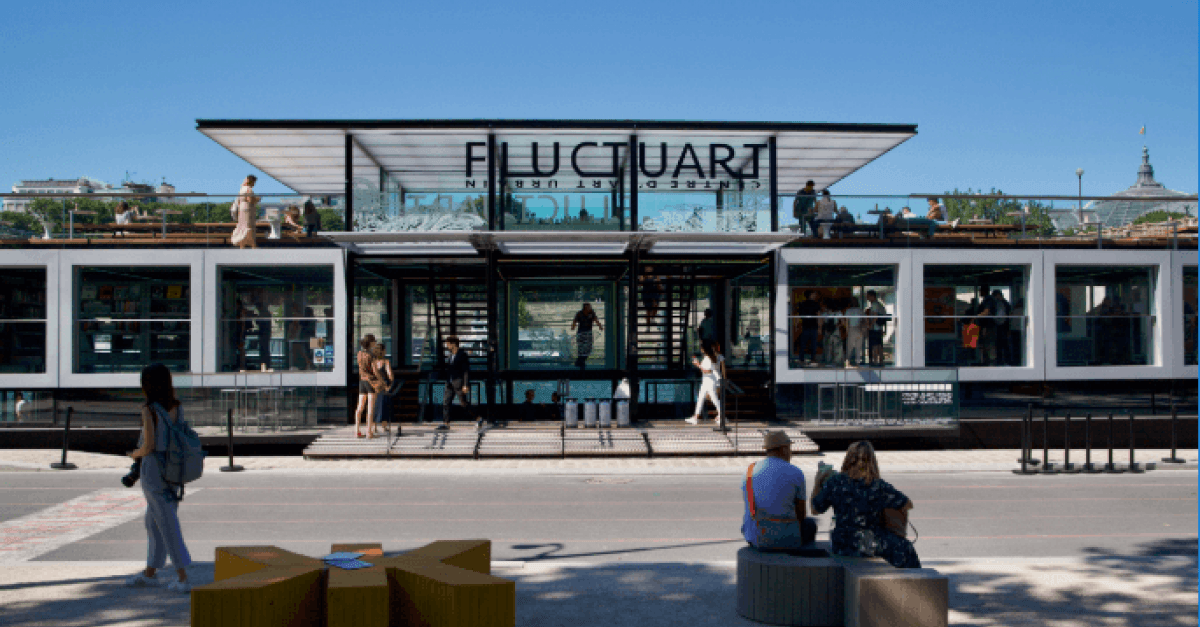 Visit Fluctuart: Paris' First Floating Urban Art Centre