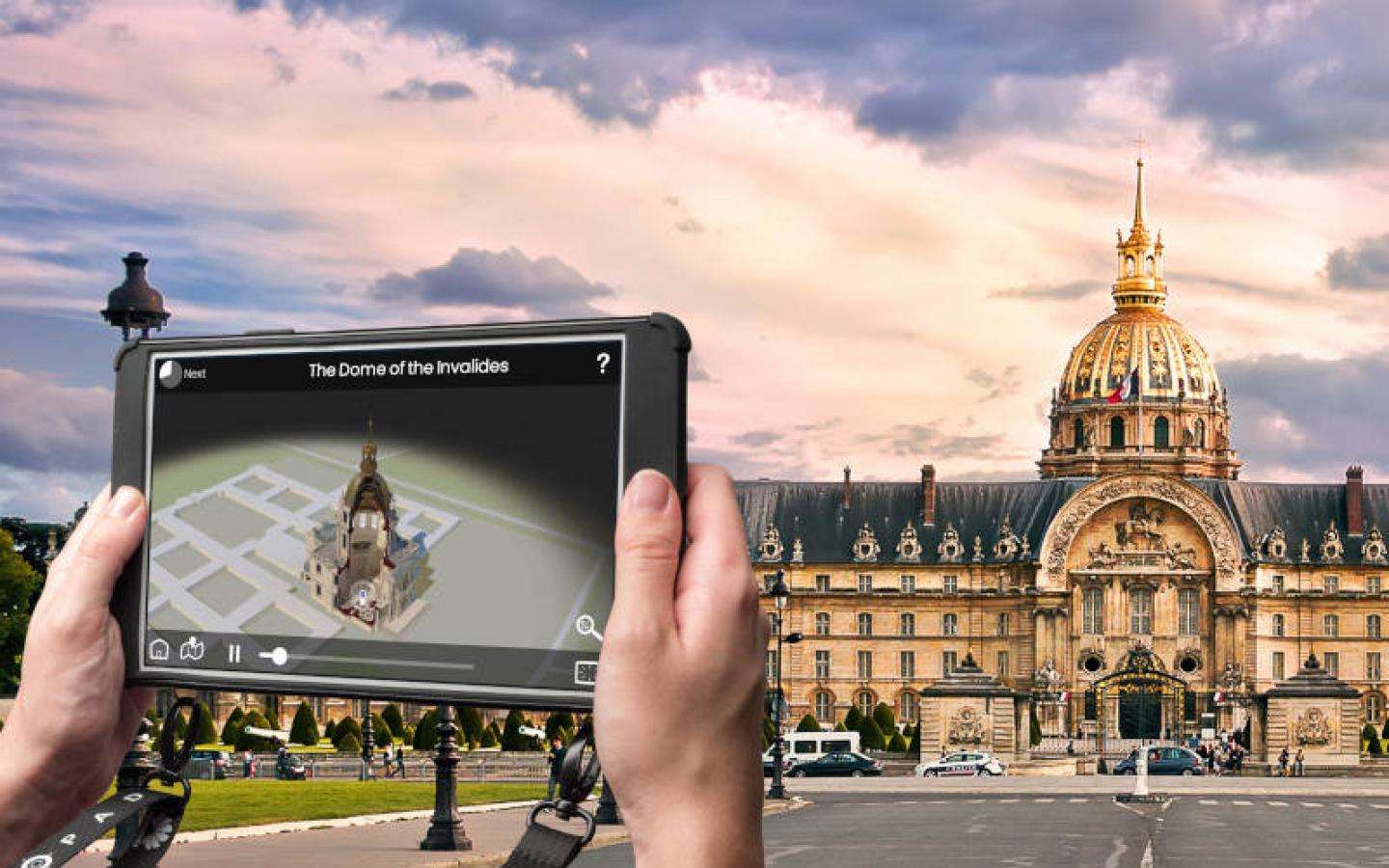 Get A Different View With Paris City Vision Augmented Reality Tours